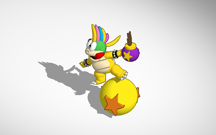 3D design lemmy koopa version 2 - Tinkercad