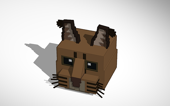 3D design Big Floppa - Tinkercad