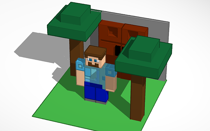 3D design Steve | Tinkercad