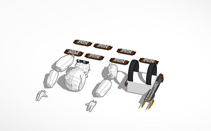 3D design Gorilla Tag - Tinkercad