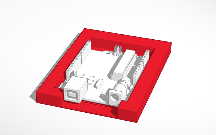 3d Design Arduino Case Tinkercad