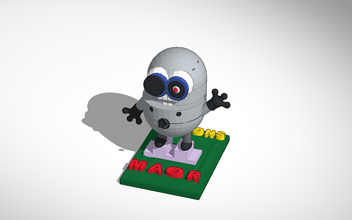 3D design Minion terminator מאור | Tinkercad