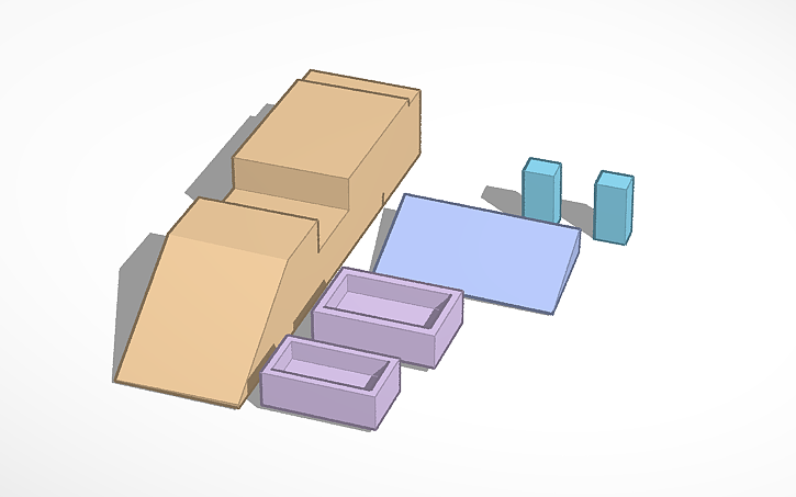 3d Design Willows Prep Grand Prix Car And Spoiler Tinkercad