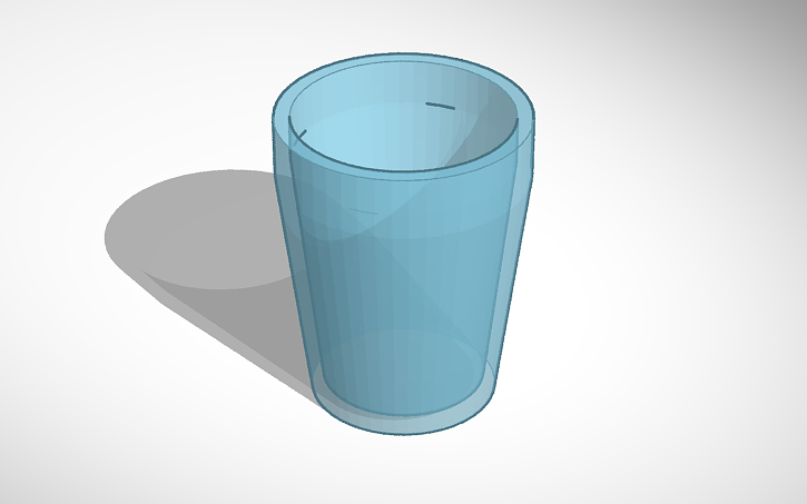 3D design 3D-Printable Cup - Tinkercad