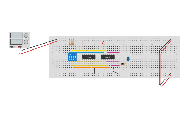 Circuit design Examen - Tinkercad