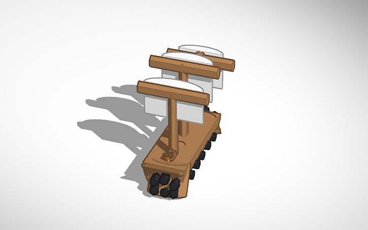 3D design Pirate Ship :-] | Tinkercad