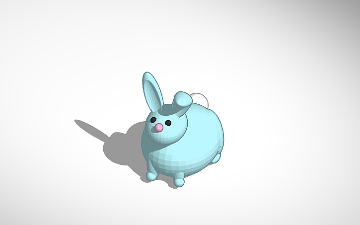 3D design Rabbit - Tinkercad