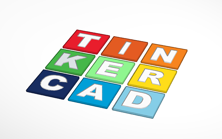 3D design Tinkercad Logo - Tinkercad