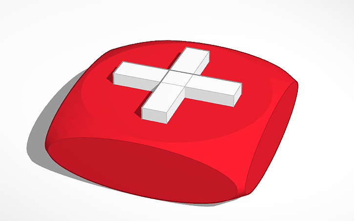 3D design health powerup - Tinkercad