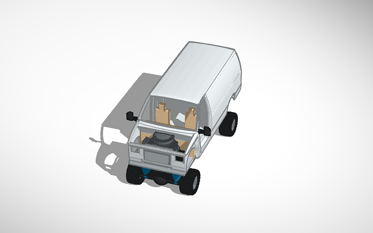3D design Off-road van | Tinkercad