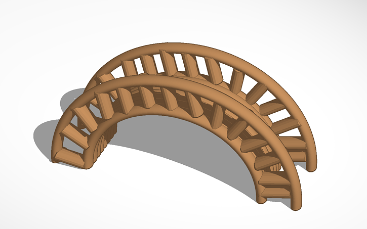 3D design Bridge - Tinkercad