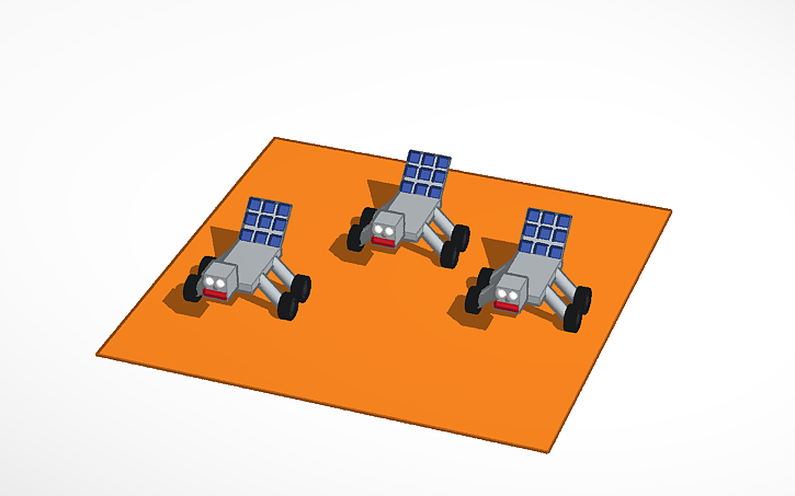 3D design Mars - Tinkercad