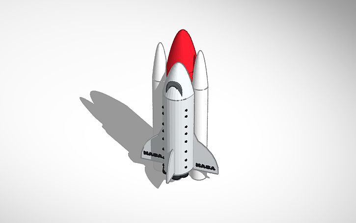 3D design Space ship - Tinkercad