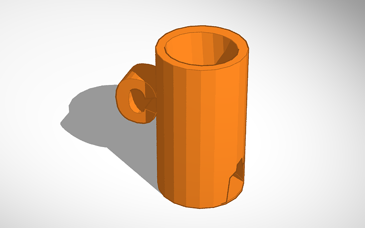 3D design coffee cup - Tinkercad