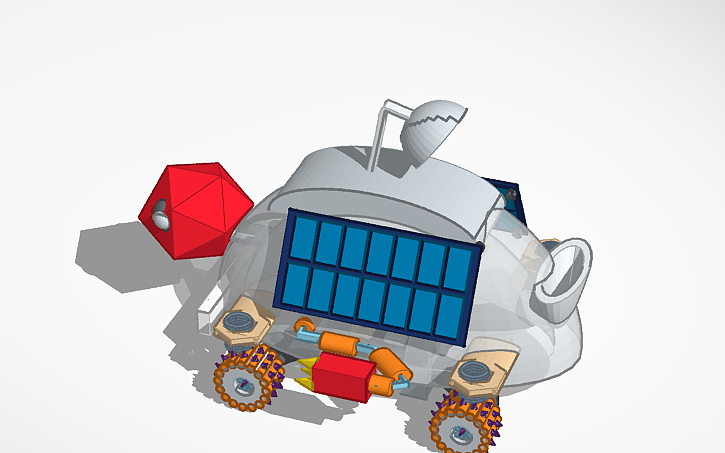 3D design Rover Esteban Romero 5A - Tinkercad