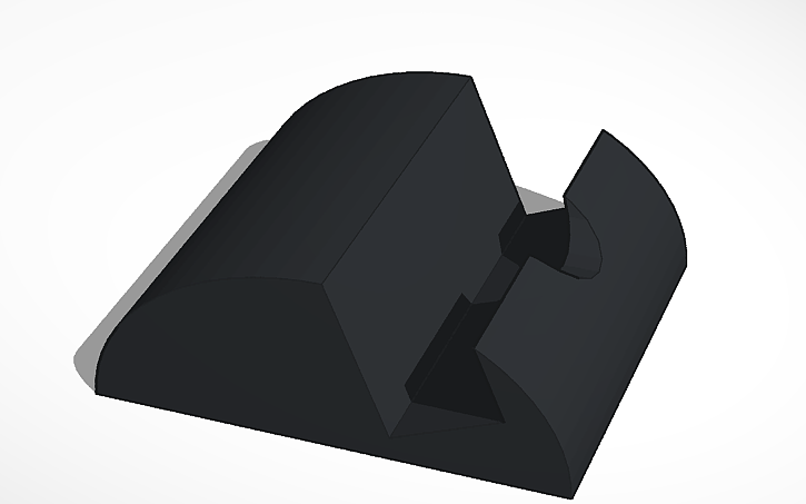 3D design Phone holder - Tinkercad