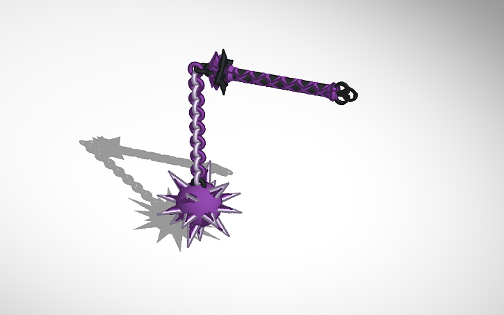 3D design Venom Spike Chain Mace | Tinkercad
