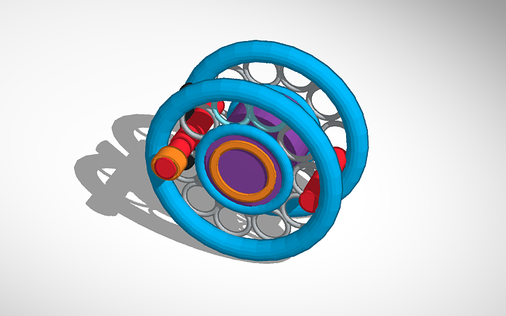 3d Design Fly Reel Tinkercad
