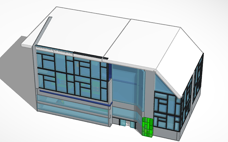 3D design dayton metro library (new) - Tinkercad