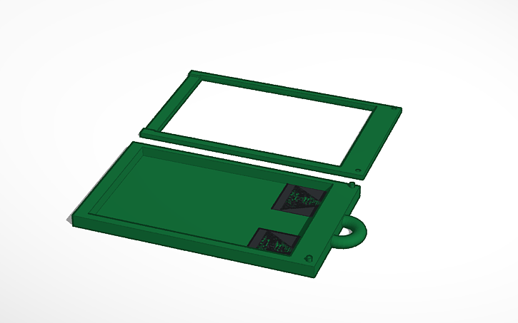 3D design Card Holder - Tinkercad