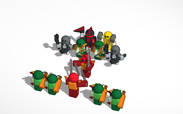3D design 20th army vs the 30th army | Tinkercad
