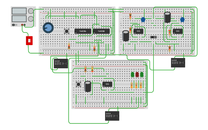 Circuit design Desafió 4 | Tinkercad