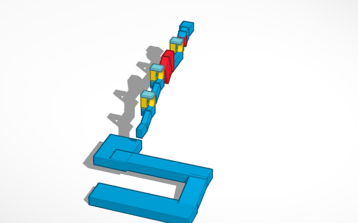 3D design spring stadium zone act 1 (W.I.P.) - Tinkercad