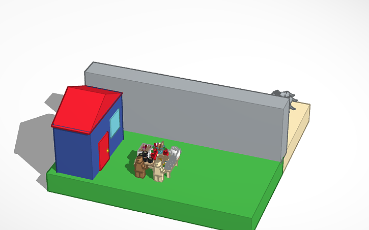 3D design The Wall and The Consequences | Tinkercad