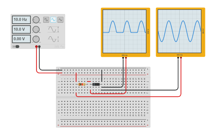 Circuit design Rangkaian Voltage Regulator - Tinkercad