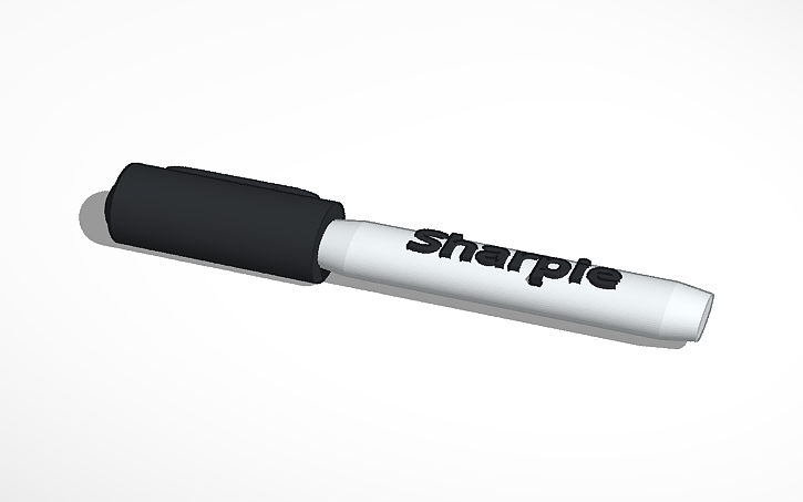 3D design Sharpie | Tinkercad