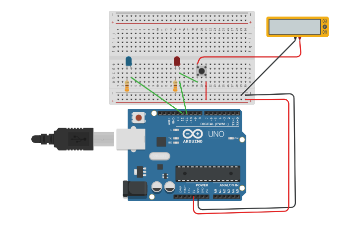 Circuit design GLS Touch Sensor - Tinkercad