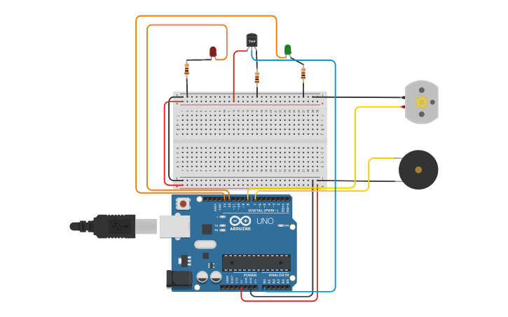 Circuit design evaluacion 4 arduino | Tinkercad