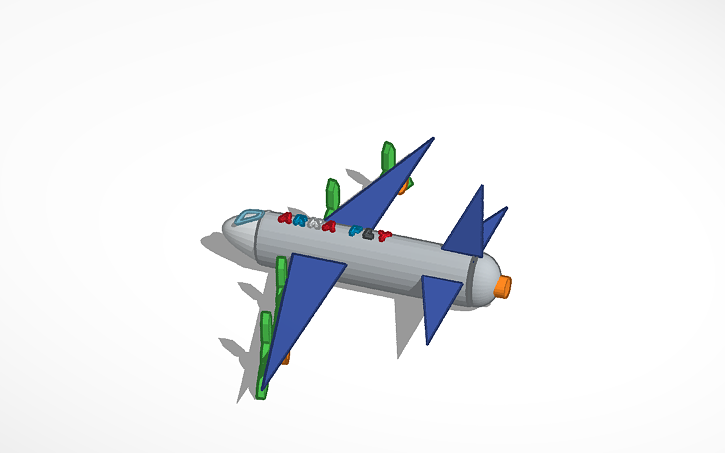 3D design Plane ,,ARKA FLY“ | Tinkercad