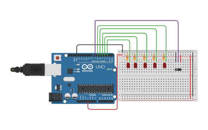 Circuit design Hello for | Tinkercad