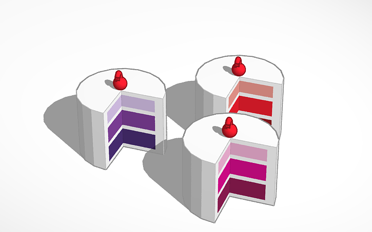 3D design Cakes | Tinkercad