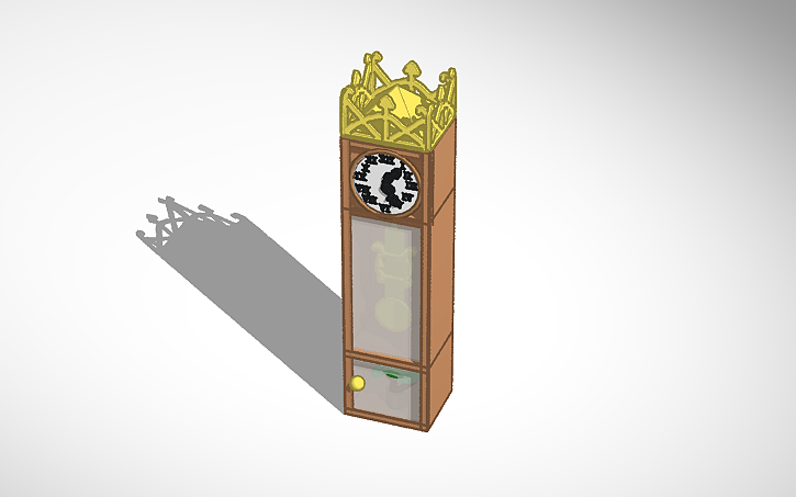 3D design reloj - Tinkercad