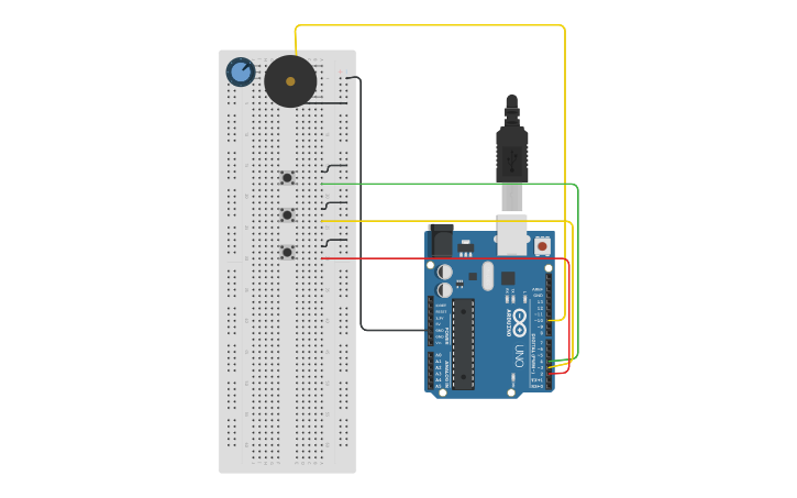 Circuit design speaker - Tinkercad