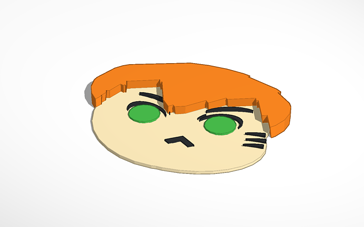 3D design Little Tiger Chibi | Tinkercad