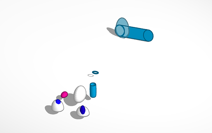 3D design Bozo the clown | Tinkercad