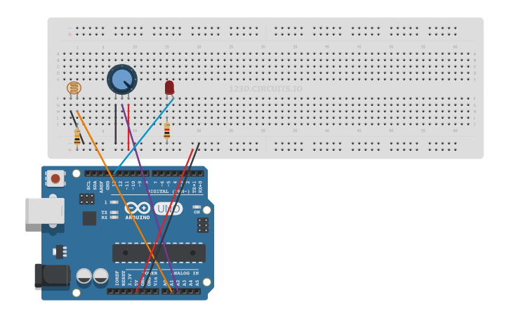 Circuit design The Super Simple Stopwatch Demo - Tinkercad