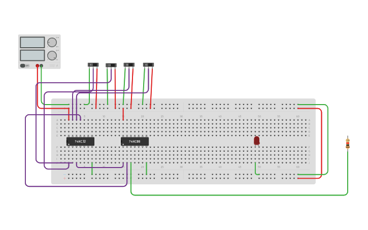 Circuit Design Boolean Algebra Tinkercad