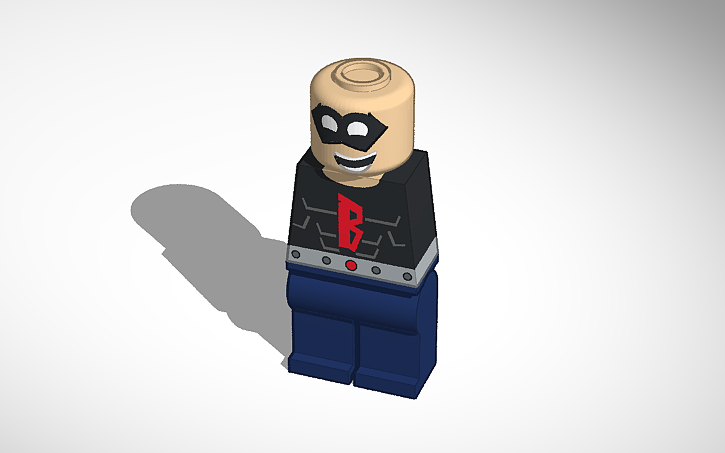 3D design custom Lego minifigure - Tinkercad