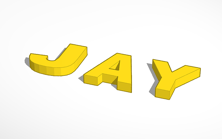 3D design Jay | Tinkercad