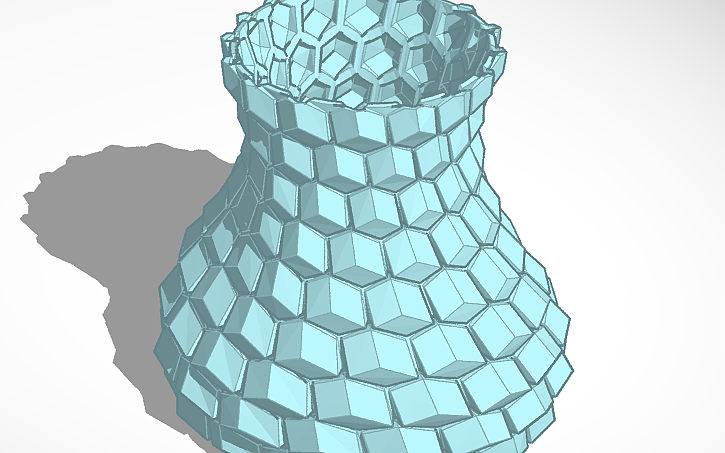 3D design Vase - Tinkercad