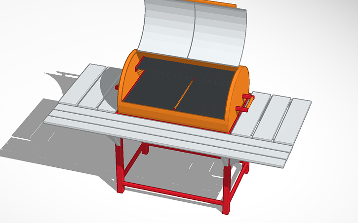 3D design Grill - Tinkercad