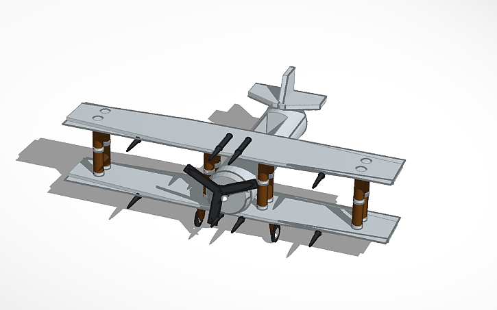 3D design plane - Tinkercad