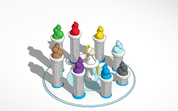 3D design Balance Wizard - Tinkercad