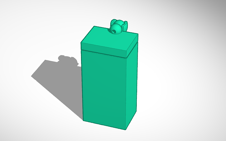 3D design box for numbers - Tinkercad