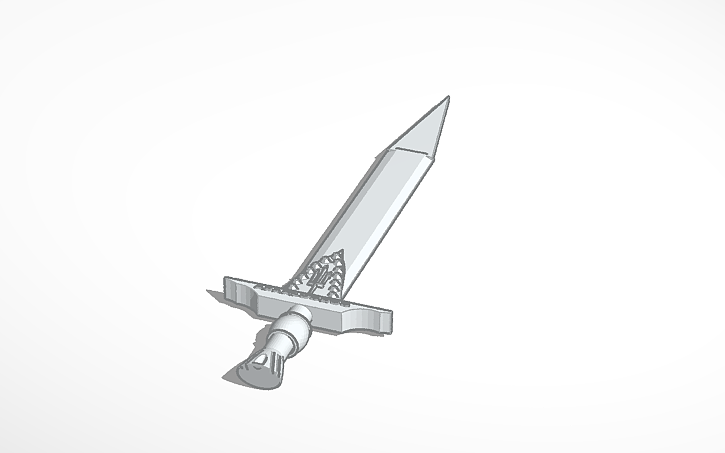 3D design Sword of Percy Jackson: Riptide - Tinkercad
