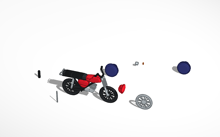 3D design Simson S51 Enduro | Tinkercad